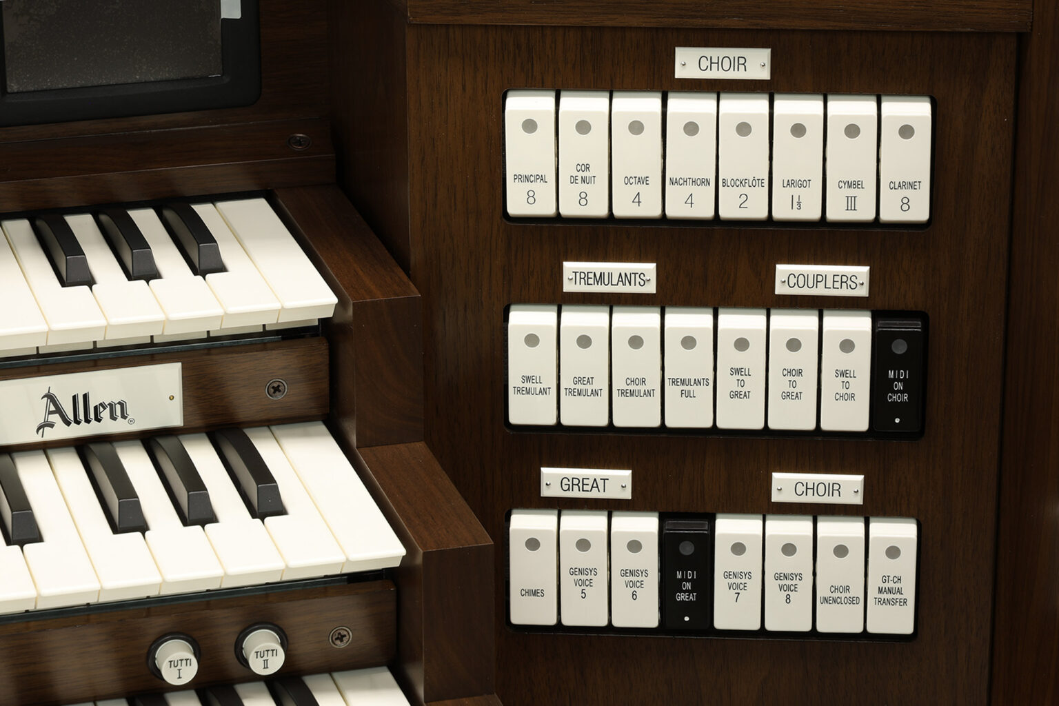 ALLEN GX-336 - ALLEN ORGAN COMPANY